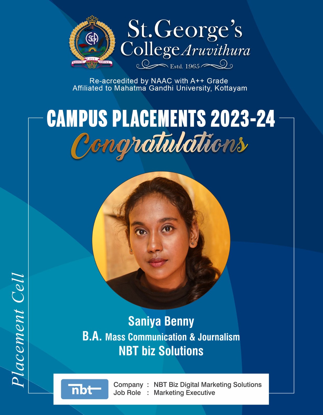 St. George's College, Aruvithura